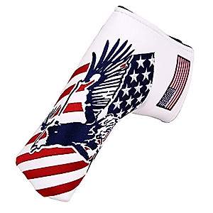 USA Eagle Magnetic Golf Putter Head Cover Blade Putter Covers for Scotty Cameron Taylormade Odyssey Golf Builder