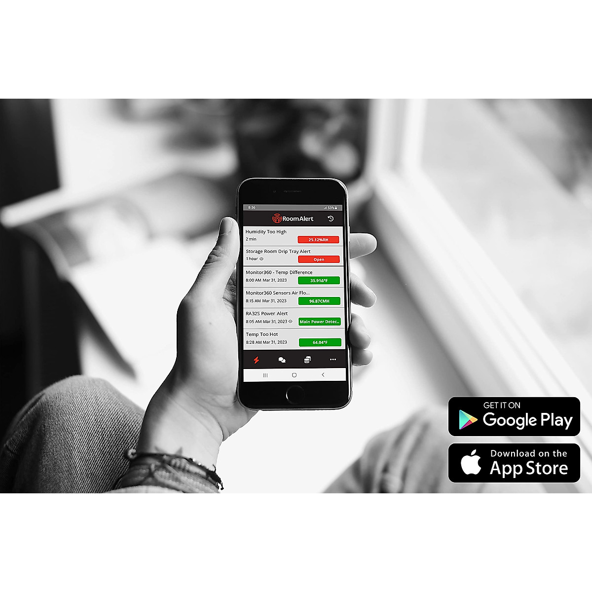 Room Alert 12S Advanced Proactive Environment Monitor – Built-in Temperature Sensor, Supports SSL/TLS, 2048-bit Encryption, SNMP v3, 12 Sensors, 24/7 Alerting & Reporting, Made in USA