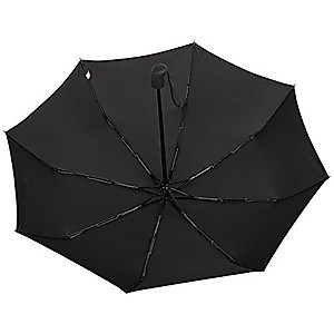 Amazon Basics Automatic Small Compact Travel Umbrella - Black