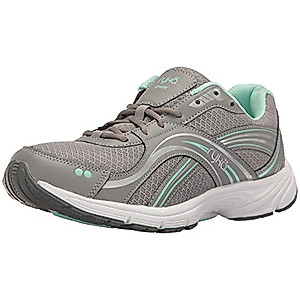 Ryka Women's Spark Athletic Shoe, Grey/Silver, 11 M US