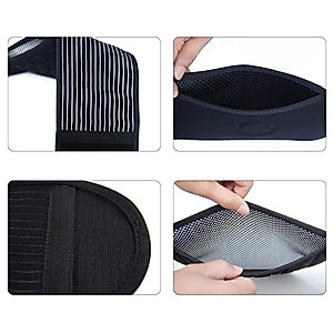 YZSHOUSE Adjustable Lumbar Brace Belt Lower Back Support, Magnetic Therapy Back Pain Relief Injury Prevention for Men & Women Herniated Disc (Size : S)