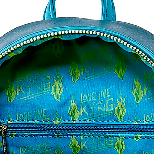 Loungefly Villains: Lion King - Scar Glow in The Dark Mini-Backpack, Amazon Exclusive