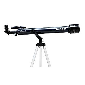 TASCO 30060402: Novice 60x700mm Telescope, Blue Refractor 402x Magnification, One Size
