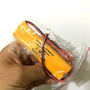 All Fit E1021R LITHONIA D-AA650Bx4 Unitech Dual-Lite 0120859 Ni-CD AA 650mAh 4.8V EJW-NI-CAD 800mah BYD D-AA650B-4 Exit Sign Emergency Light NiCad Battery Pack Replacement