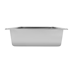 4 inch Deep Full Size Steam Table Pans, Hotel Pan 4'' Deep w/Lids for Restaurants Hotels Catering Companies Buffets Snack Bars Fod Carts