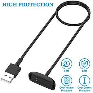 Charger Cable for Fitbit Inspire 2 & ACE 3, Replacement USB Charging Dock Station Cradle for Inspire 2 Health & Fitness Tracker 100cm / 3.3ft (1)