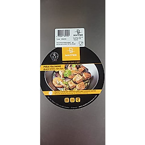 Matfer Bourgeat Black Carbon Steel Crepe Pan, 8 5/8"