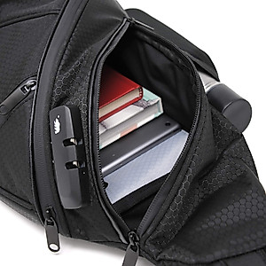 Cali Crusher Adventure Sling Convertible Shoulder Pack - Women & Men / Day Bag / Hiking Biking Outdoors / Travel / Urban / Festival Bag (Olive Green)