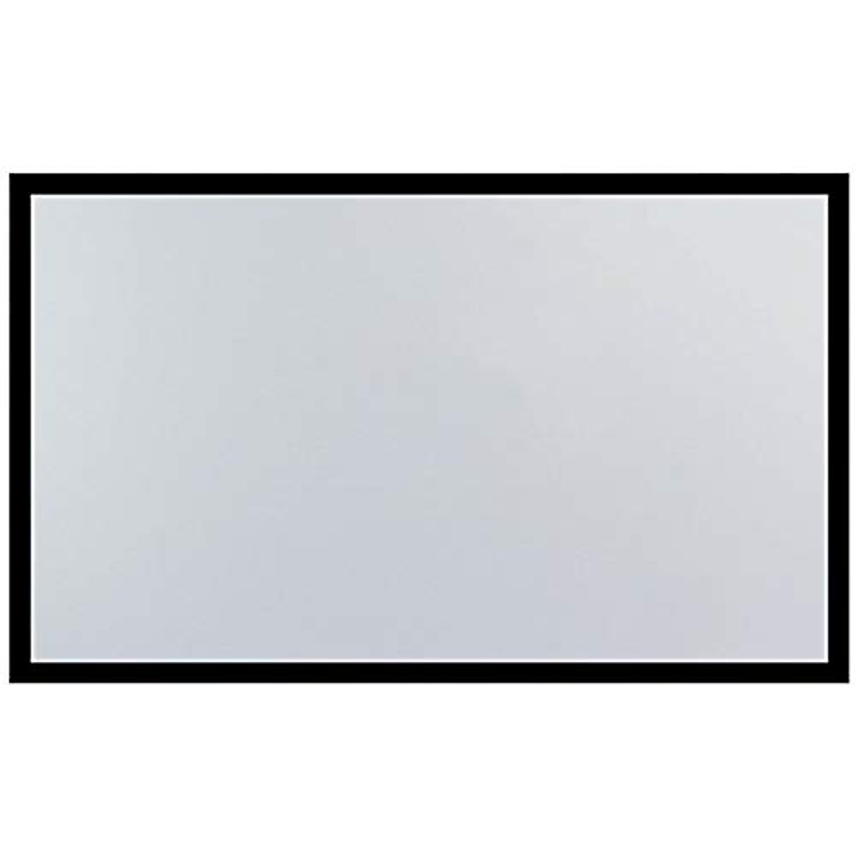 135" Projector Screen 16:9, Aluminum Fixed Frame Portable Projection Screen for 4K 3D 1080P HD, Manual Projector Screen Pull Down Wrinkle-Free Design for Indoor Outdoor Home Theater Office