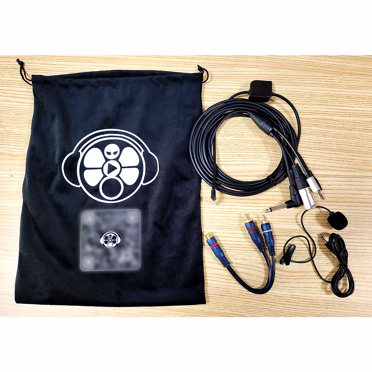 Firefly DJ "Genius Audio Splitter Cable - Mic-Enabled Universal Analog Output for Smartphones, Tablets and laptops