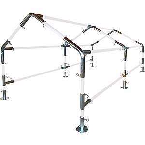 10' x 20' High Peak Canopy Fittings, DIY RV & Boat Carport, 1" EMT Metal Frame Parts