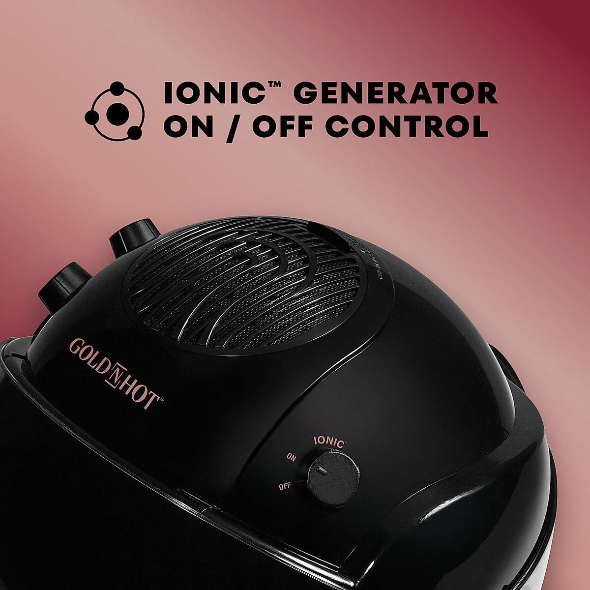 GOLD N HOT Ionic Stand Bonnet Dryer