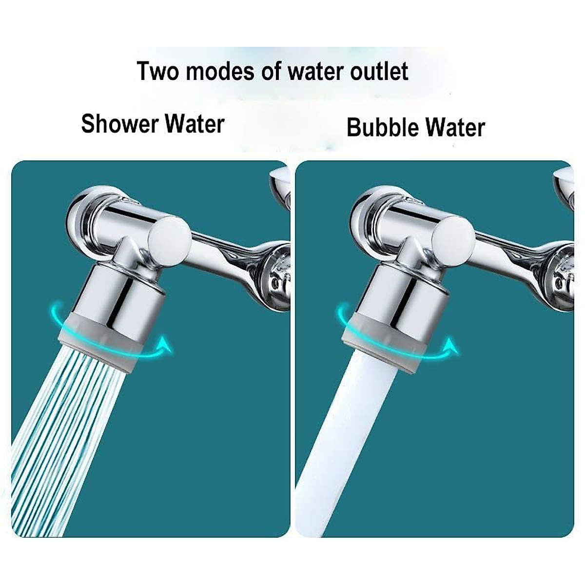 1080° swivel faucet,Sink Extender,Faucet Swivel,Faucet Nozzle,Rotable Faucet Adapter