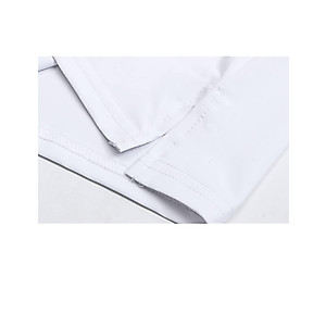 Felisou Athletic Shirts Women,Golf Polo Shirts V Neck Short Sleeve Sport Outdoor Tennis Tops Soft Lightweight Golf Tennis Ball Game Outdoor Clothes White S