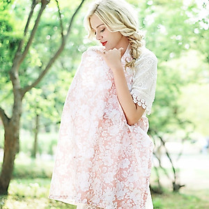 Gina Era Nursing Cover Baby Breastfeeding Cover Infant Feeding Cover Infant Breathable Privacy Breast Feeding Cover 100% Cotton (style7)