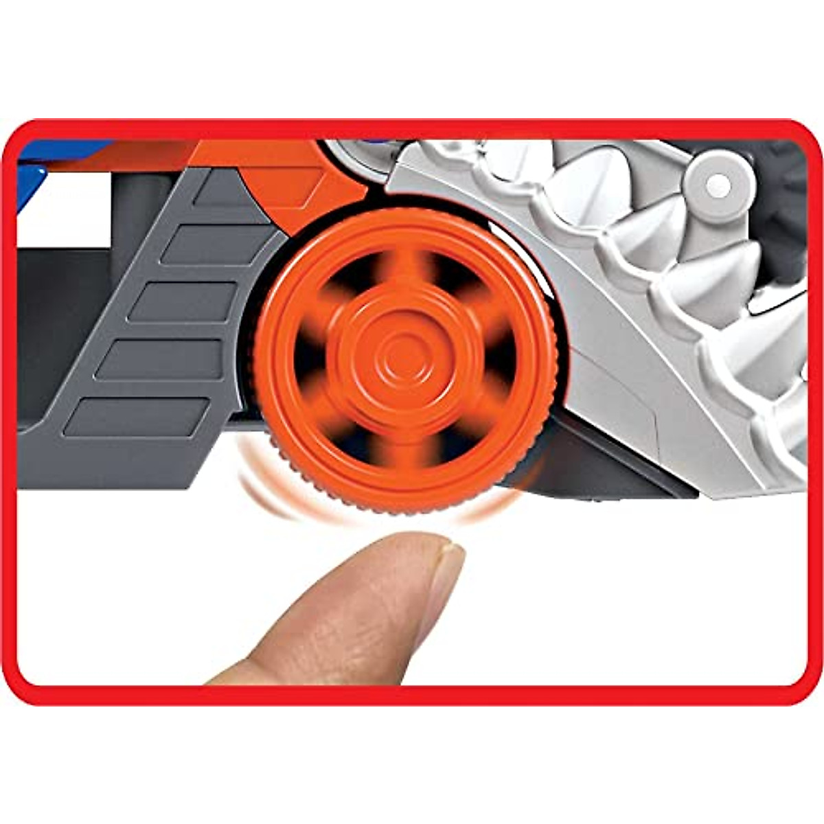 Hot Wheels Toy Car Shark Chomp Transporter & 1:64 Scale Car, Connects to Hot Wheels Track & Stores 5 Scale Vehicles