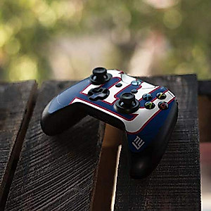 Skinit Decal Gaming Skin Compatible with Xbox One Elite Controller - Officially Licensed NFL New York Giants Large Logo Design