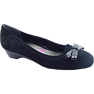 Ros Hommerson Tulane Women's Casual Shoe: Black/Suede 7.5 Medium (B) Slip-On