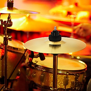 Hi Hat Cymbals Crash/Ride Cymbal Brass Sturdy Hi-hat Cymbal for Drum Players Percussion Drum, 8 Inches