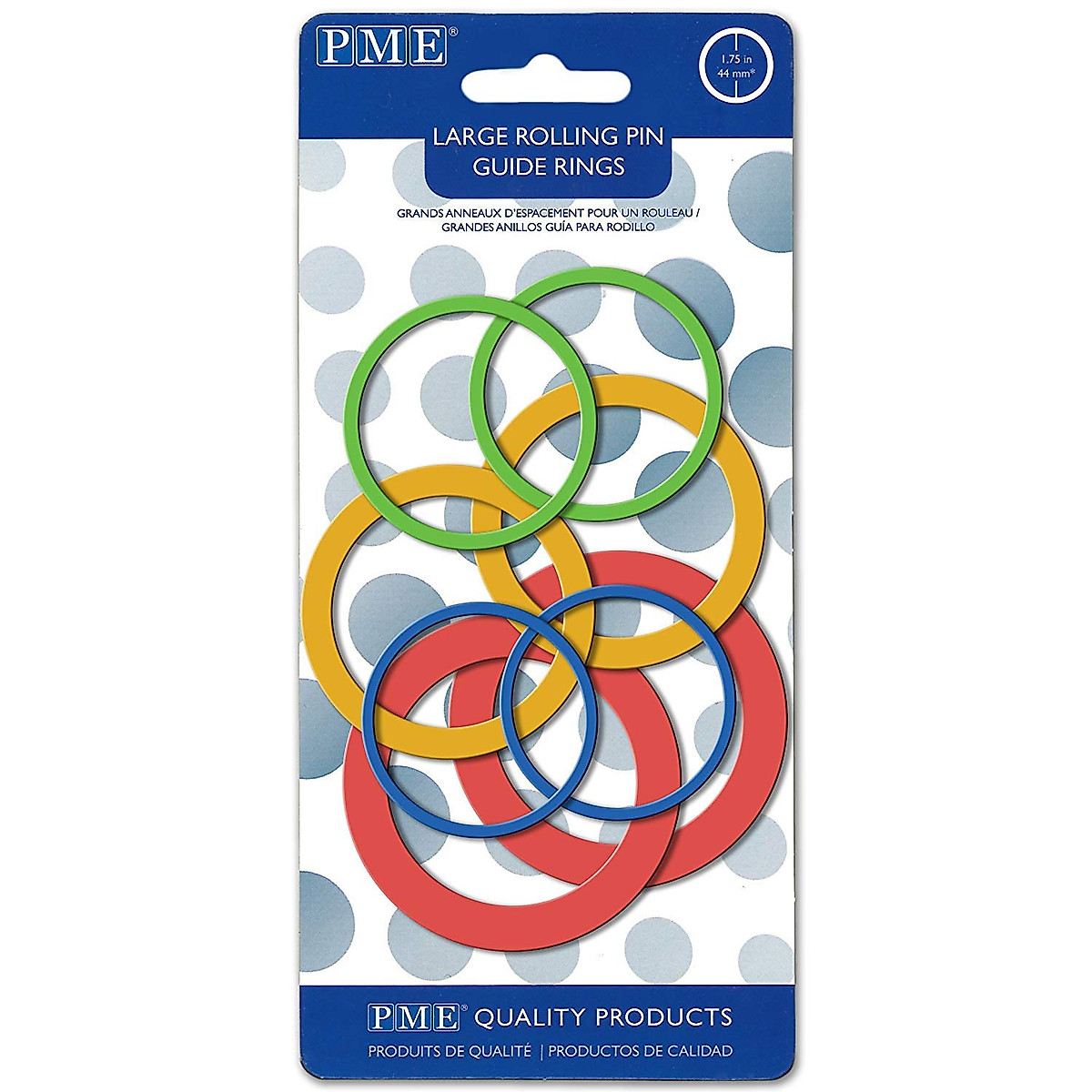 PME Large Rolling Pin Guide Rings