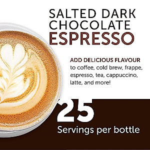 Salted Dark Chocolate Espresso- Jordan's Skinny Syrups- Sugar Free