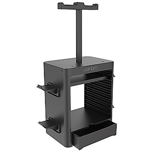 Venom Universal Video Games and Accessories Storage Tower (PS5 / Xbox Series X & S / PS4 / Xbox One) (PS5)