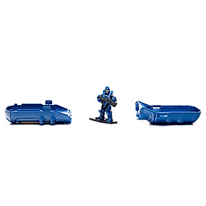Mega Construx Halo Metallic Blue Cryotube