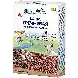 Fleur Alpine Buckwheat Cereal with Goat Milk 200g from 4 Months From Germany