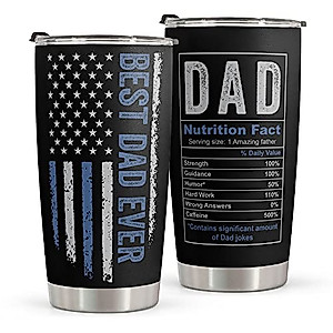 Macorner Mom & Dad Gifts Set - Stainless Steel Tumbler 20oz - Birthday Christmas Gifts for Women Mom Wife Grandma Nana & Birthday Christmas Gifts for Men Dad Grandpa From Daughter Son Gifts For Parent