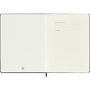 Moleskine 2023 Weekly Notebook Planner, 12M, Extra Large, Black, Hard Cover (7.5 x 10)
