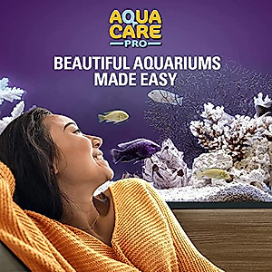 Freshwater Aquarium Test Strips 6 in 1 - Fish Tank Test Kit for Testing pH Nitrite Nitrate Chlorine General & Carbonate Hardness (GH & KH) - Easy to Read Wide Strips & Full Water Testing Guide - 64 Ct