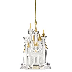 Lenox 894439 2023 Disney Metal Castle Ornament