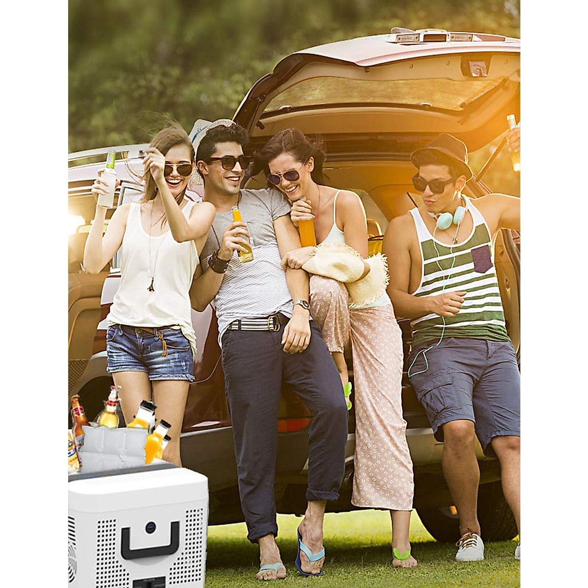 ARCTECH Dry Ice Packs for Coolers - Lunch Box Shipping Frozen Food Lunch Bags, Leak-Proof Gel Refrigerant, Reusable Ice Packs -Large Sheets, Long Lasting, Flexible, Absorb Water (16.5"x10" 6PACK)