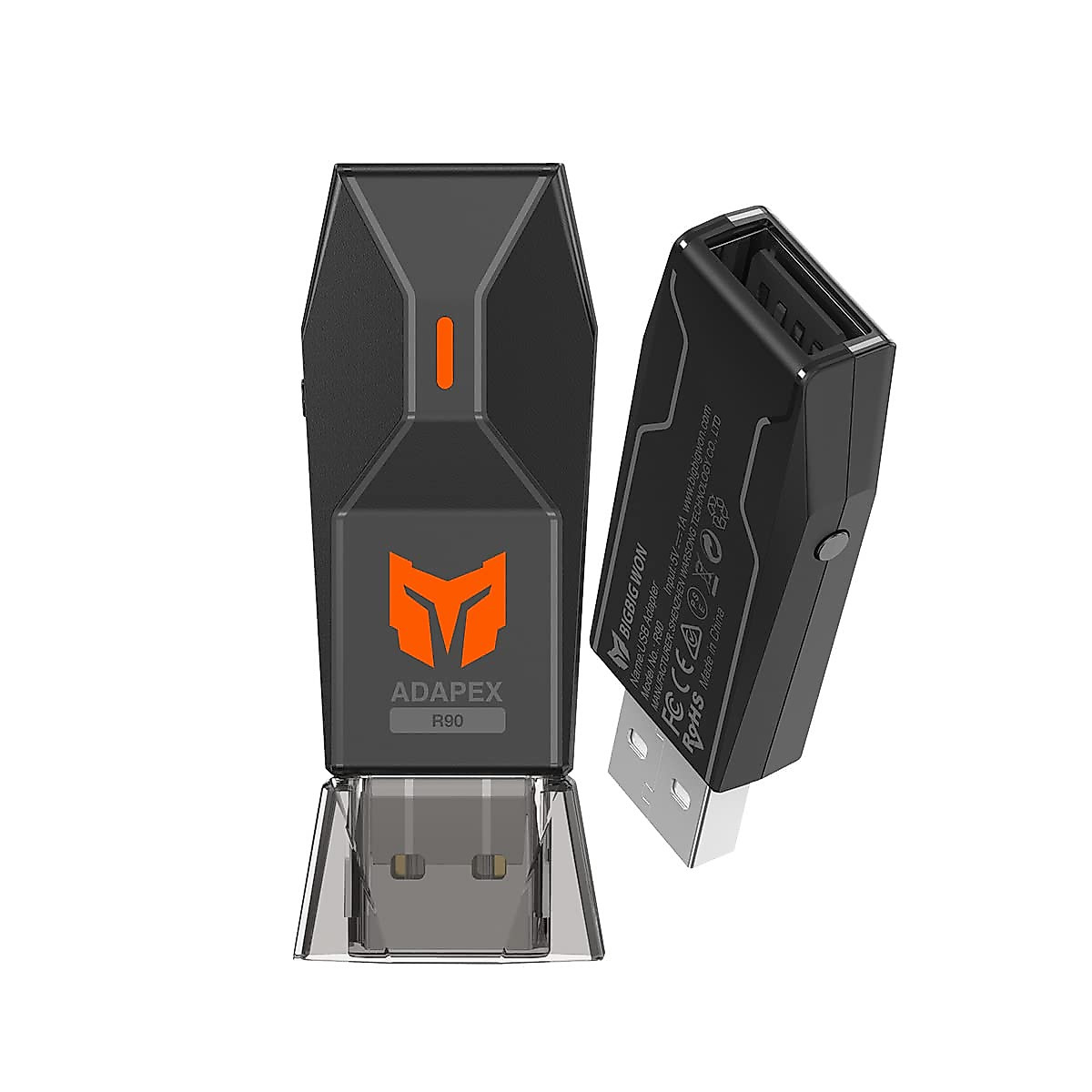 BIGBIG WON Controller Adapters, Wired Controller Adapter for Xbox Series X|S/Xbox One/One X|S/Xbox Elite Series/Elite Series 2/PS5/PS4 Wired Console Adapter for Switch/PS4/Windows 11&10 PC (1 Piece)