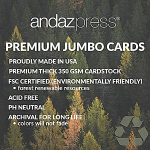 Andaz Press Funny Wedding Jumbo Card, Dat Ring Tho 8.5 x 11 inch Blank Congratulations Greeting Card with Envelope, Humour, Rude Card for Newlyweds, Bride and Groom, Engagement Party Card, 1-Pack