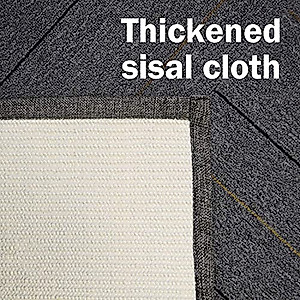 Cat Scratch Furniture Couch Protector with Natural Sisal for Protecting Couch Sofa Chair (Right Hand)