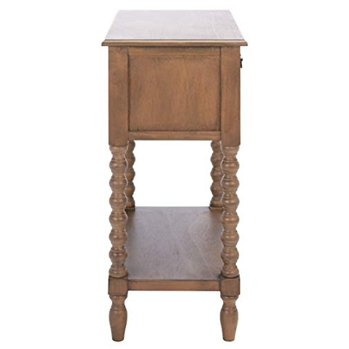 SAFAVIEH Home Collection Athena Brown 3-Drawer Console Table