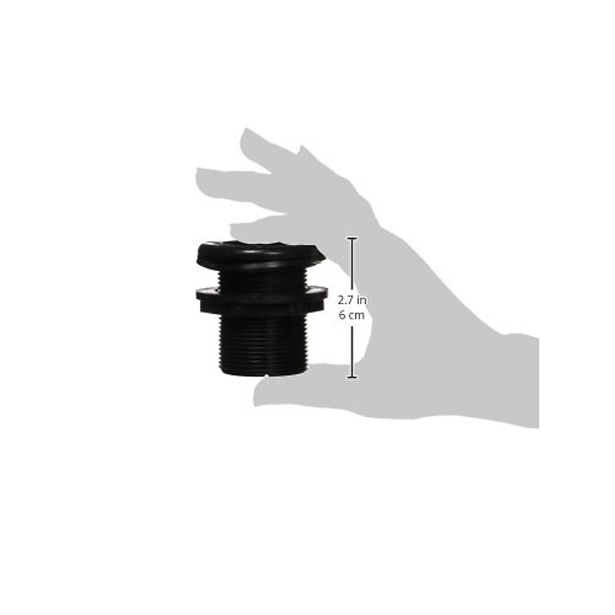 Lifegard Aquatics Bottom Threaded Bulkhead