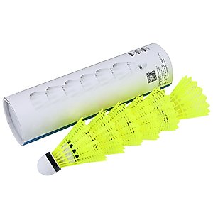 6Pcs/Set Badminton Balls, Professional Nylon Shuttlecocks Outdoor Sports Training Accessory