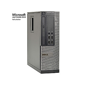 Dell 7010 SFF, Core i5-3470 3.2GHz, 8GB RAM, 500GB Hard Drive, DVD, Windows 10 Pro 64bit (RENEWED)