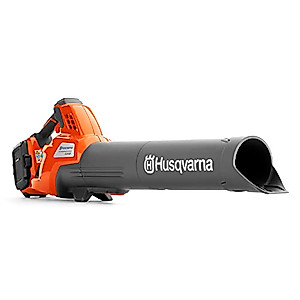 Husqvarna 230iB Battery Powered Cordless Leaf Blower, 136-MPH 650-CFM Electric Leaf Blower with Brushless Motor and Quiet Operation, 40V Lithium-Ion Battery and Charger Included