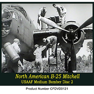 B-25 Mitchell Bomber WW2 Old Films Pacific War "Mission Over Wewak" DVD