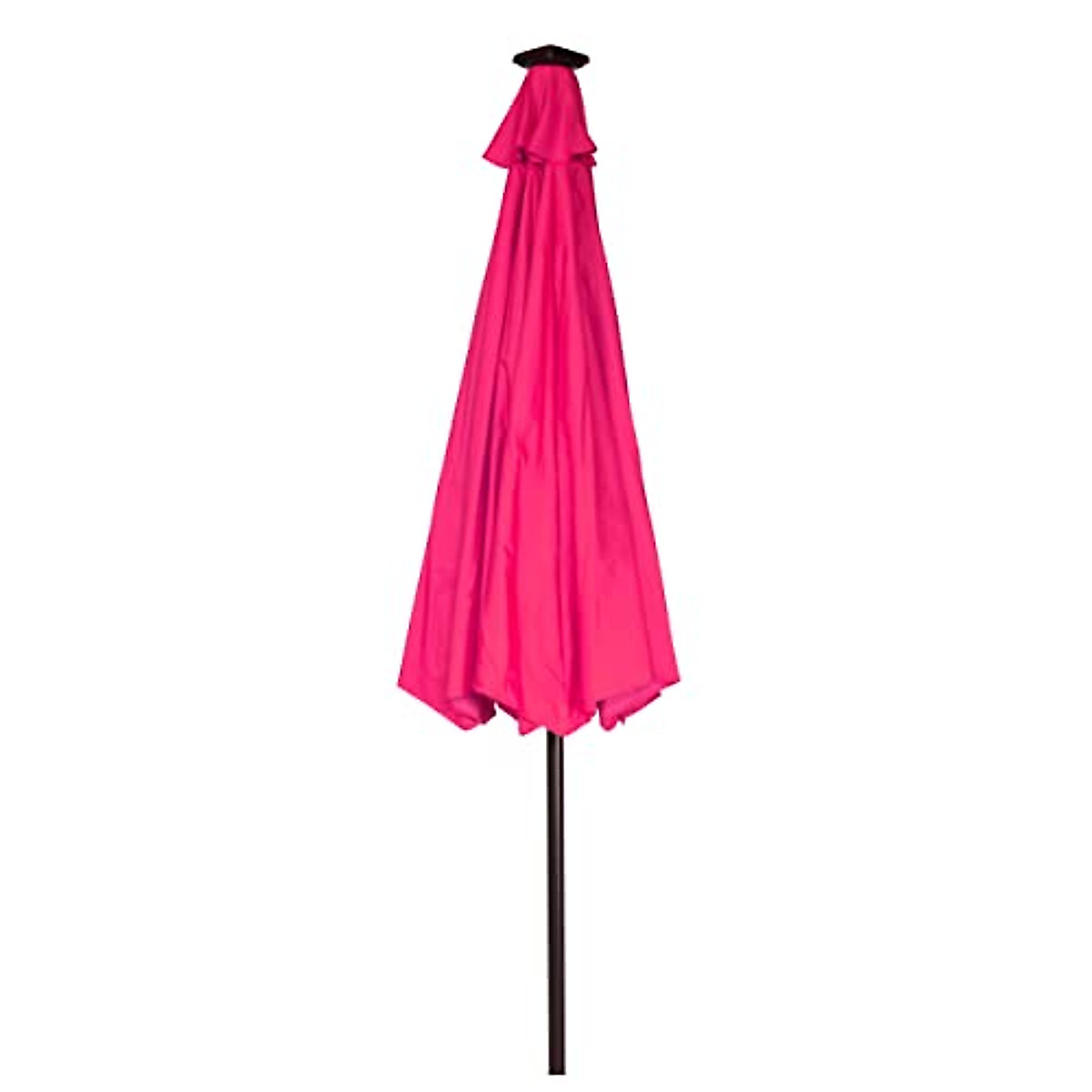 Trademark Innovations 7' Solar LED Patio Umbrella (Pink)