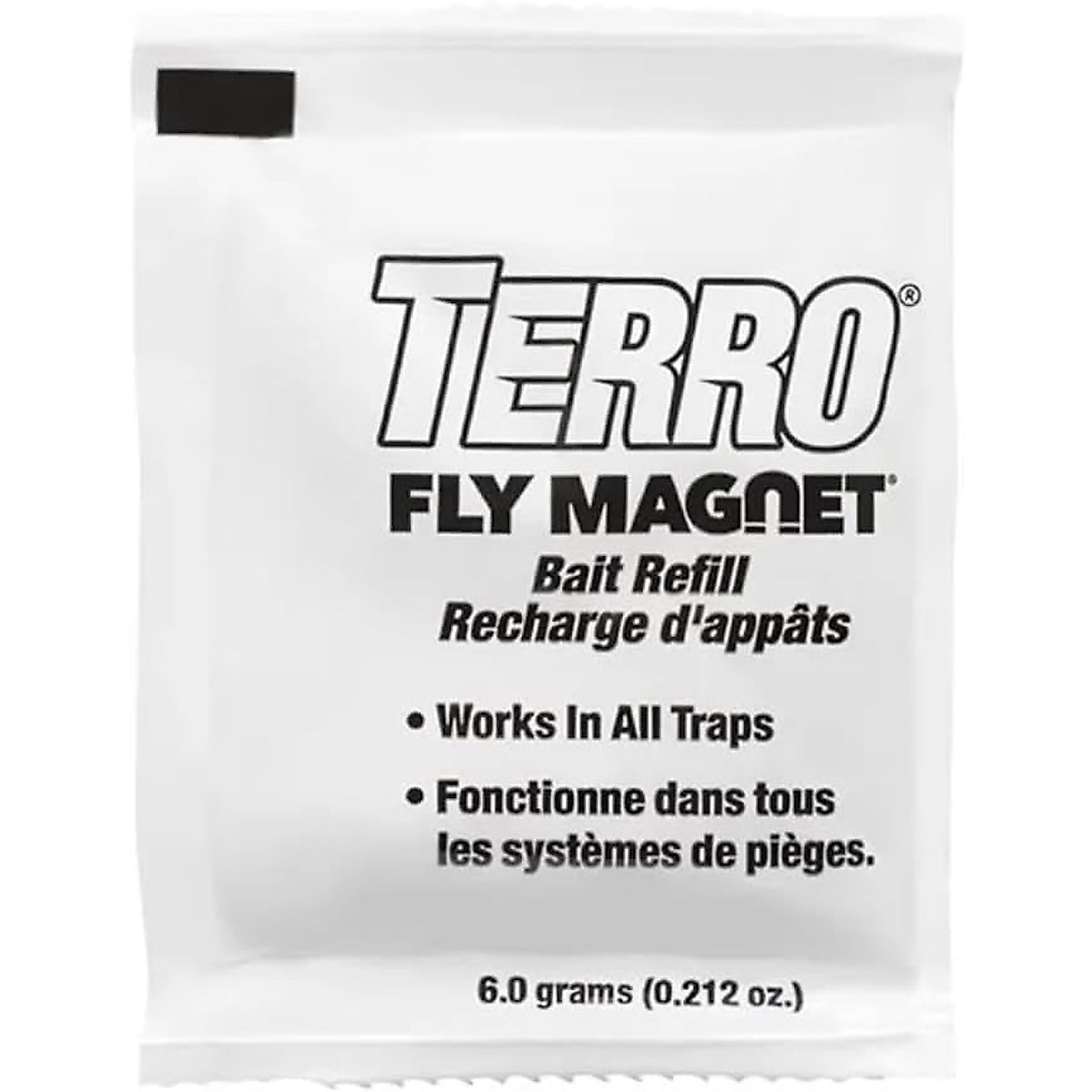 Plexon TERRO Fly Magnet, Reusable Fly Trap - Includes One Fly Bait Packet and Heavy Duty 9.5 PLEXON Hanging Chain (2 Traps)