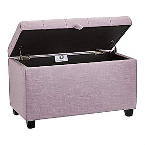 FIRST HILL FHW WFO124PK Ottomans, Lavender