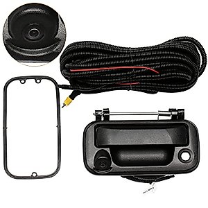 Backup Camera Tailgate Handle, Compatible with 2005-2014 Ford F150, 2008-2016 F250 F350 F450 F550 Super Duty, 2007-2010 Explorer Sport Trac, 2006-2008 Lincoln Mark LT, Rear View Camera, Reverse Camera
