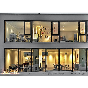 YBEK GU10 Halogen Light Bulbs 50W 120V MR16 Dimmable for Track,Recessed,Accent Lighting,Ceiling Light,Scent Wax Burner,Warm White(Pack of 6)