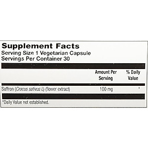 Natural Balance Saffron Extract | 30ct