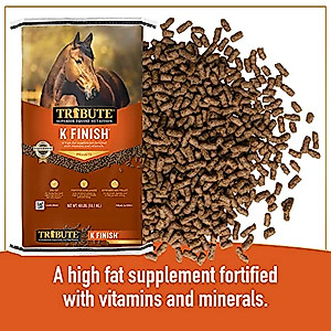 TRIBUTE Kalmbach Feeds K Finish for Horse, 40 lb