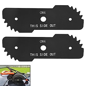 Haiouus 243801-02 Edger Blade, Compatible with Black & Decker 243801-00 LE750 & EH1000 Edger Replacement, Also Fits 40-519 Replacement Blade Edger (2)